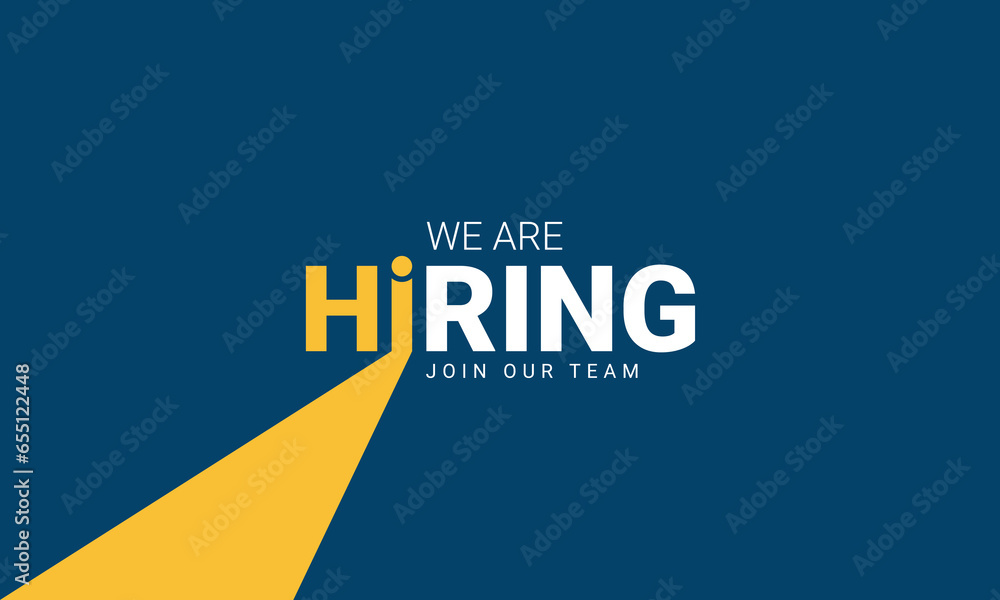 We are hiring join to the team announcement. Hiring recruitment open ...