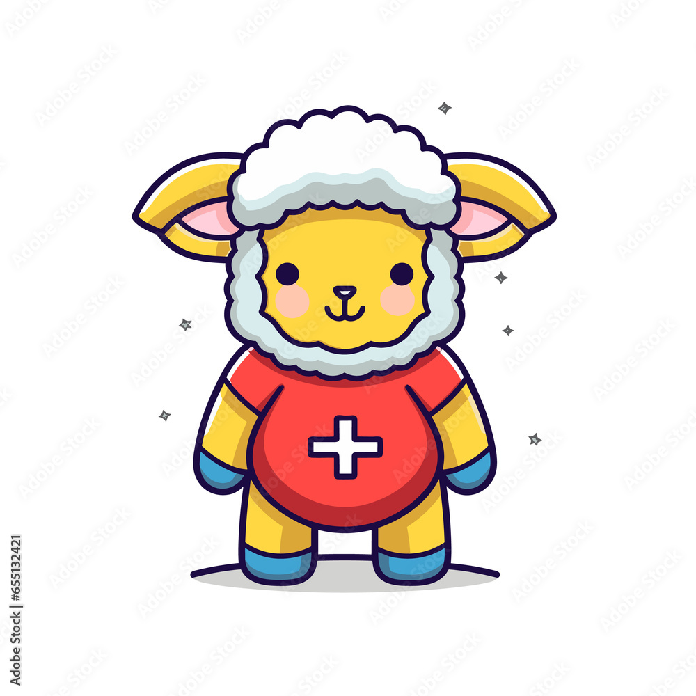 Sheep super hero cartoon, Illustration, Cartoon PNG ilustração do Stock ...