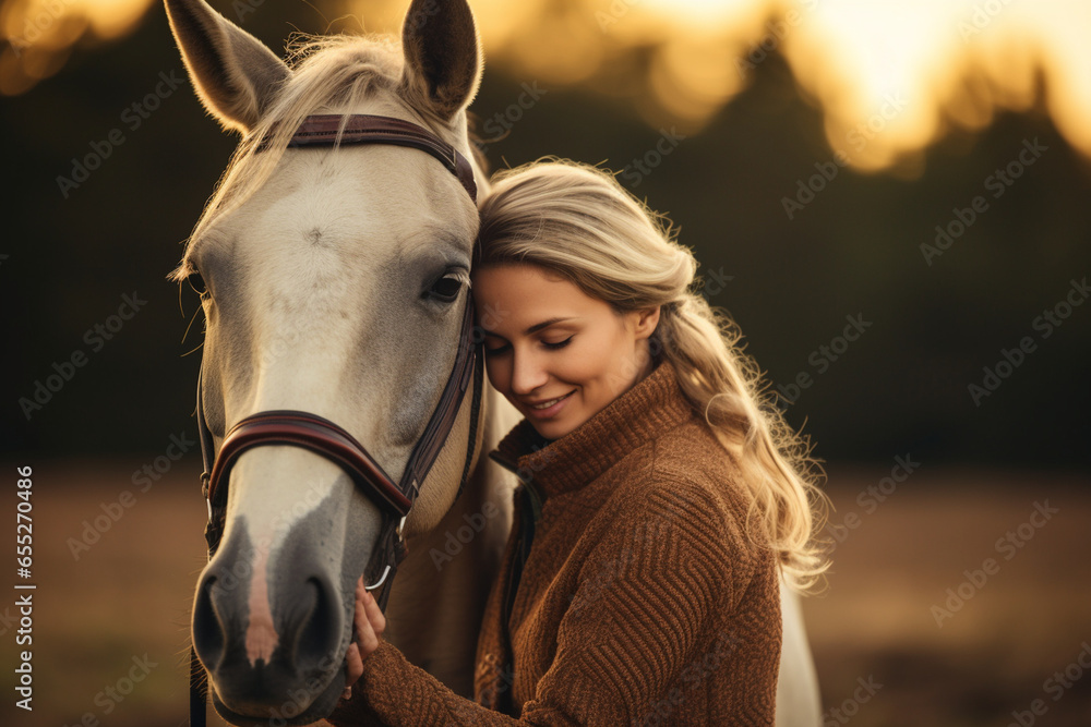 A rider's strong connection with their horse as they communicate ...