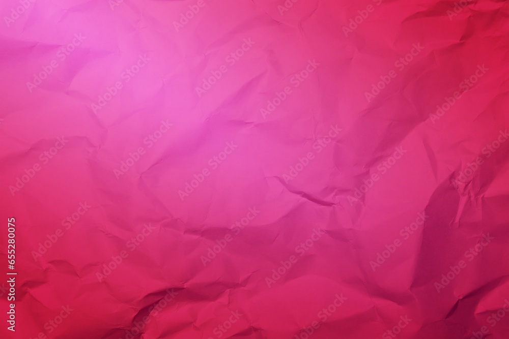 Foto Stock Pink crumpled paper texture background. Pink wrinkled paper ...