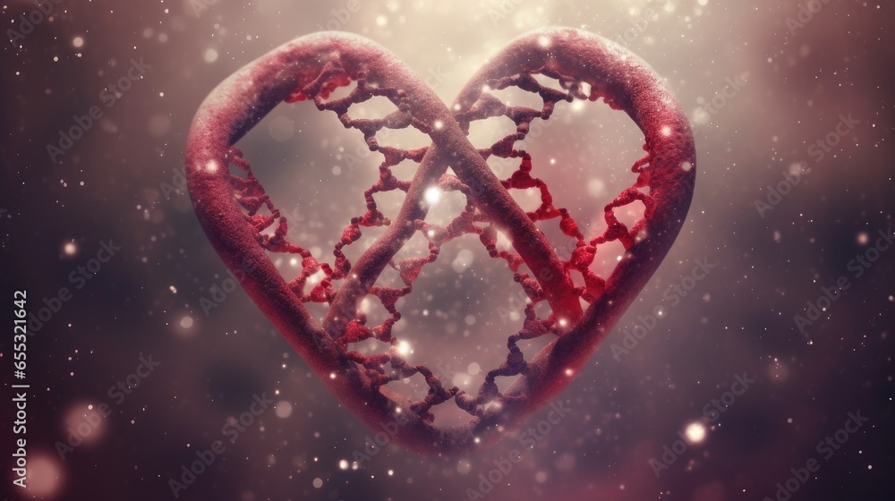 An image of a heart with warning signs, such as a lightning bolt or ...