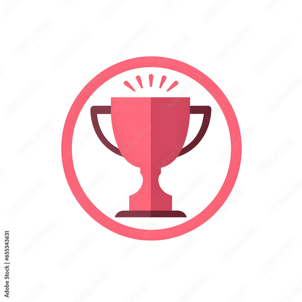 minimalistic icon of Trophy (for success), business clipart ...