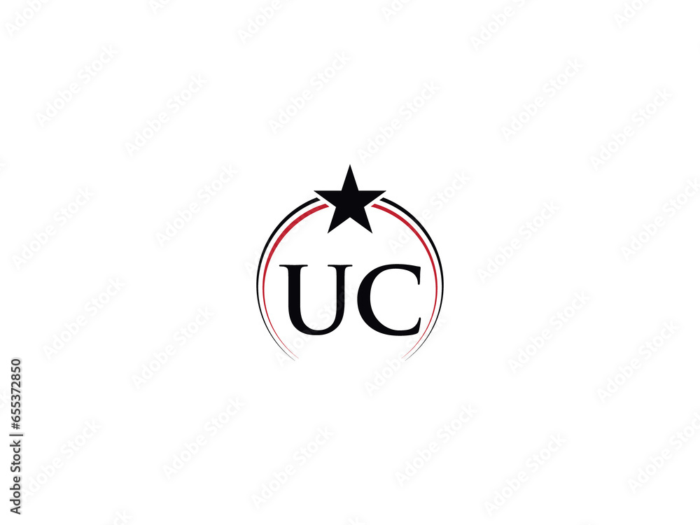 Uc, uc Png Logo, Premium Initial Uc Logo Letter Vector Png Stock ...