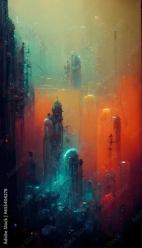 Neon deep under water100 abysses 80 rainbowcore 95 caustic 90 blooming ...