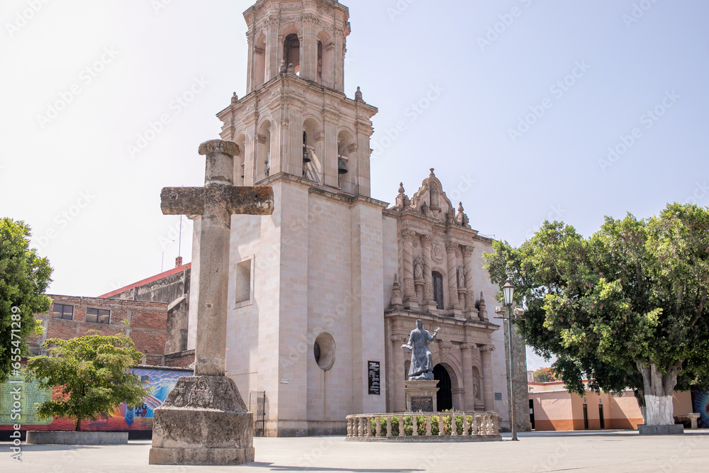 Parroquia de la Inmaculada Concepción en Sayula, Jalisco México Stock ...