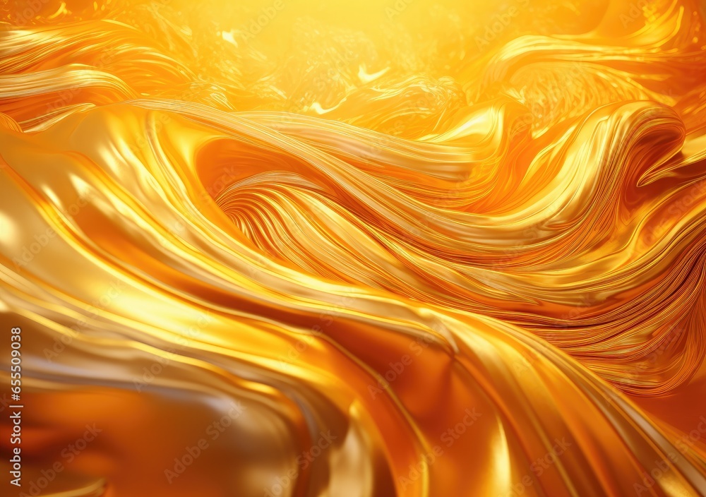 Monocolor alcohol ink marbling raster background. Liquid waves and ...