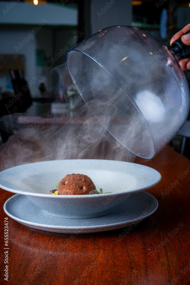 Postre de papa andina, comida tipica del Perú, Stock Photo | Adobe Stock