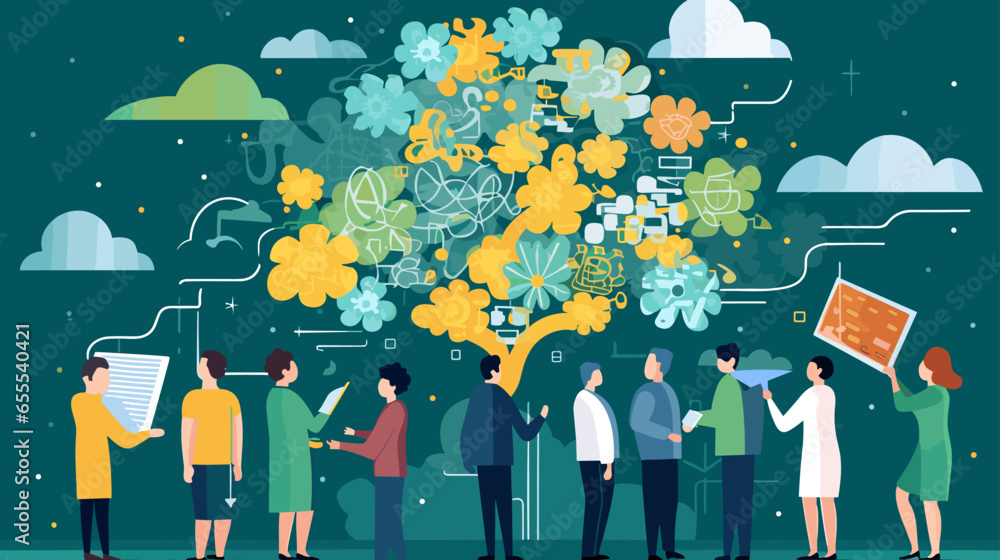 Concept vector illustration of LLM (Large Language Models). Stock ...