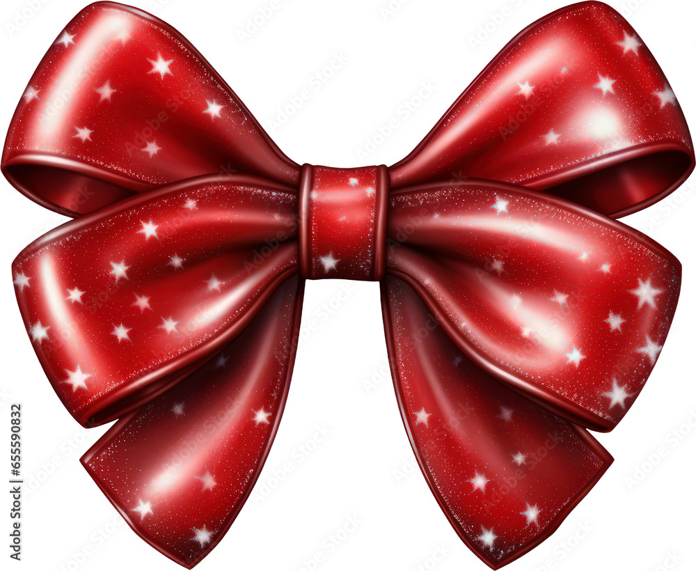 christmas bow transparent background PNG clipart Stock Illustration ...