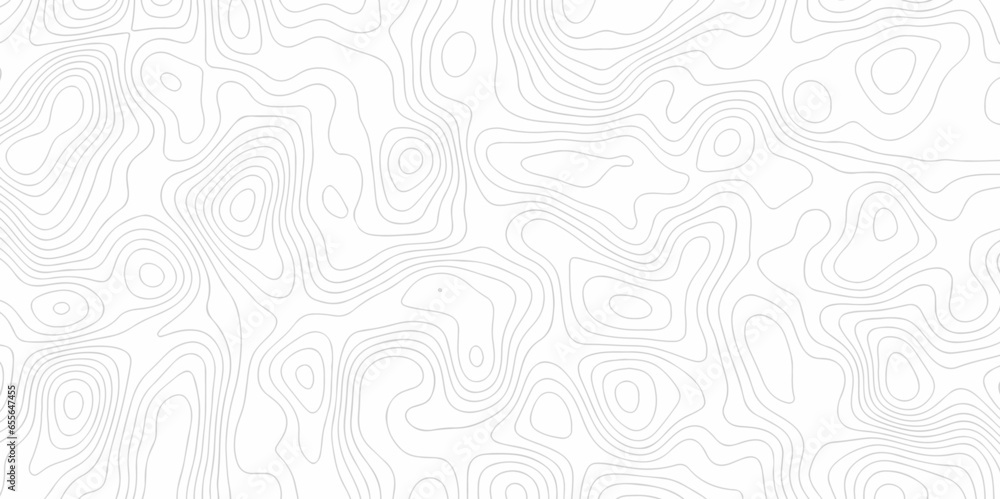 Abstract pattern with lines seamless pattern and topography map and ...