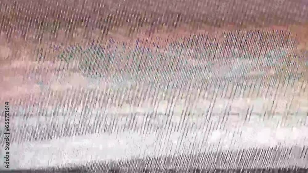 Glitch noise static television VFX. Visual video effects stripes ...