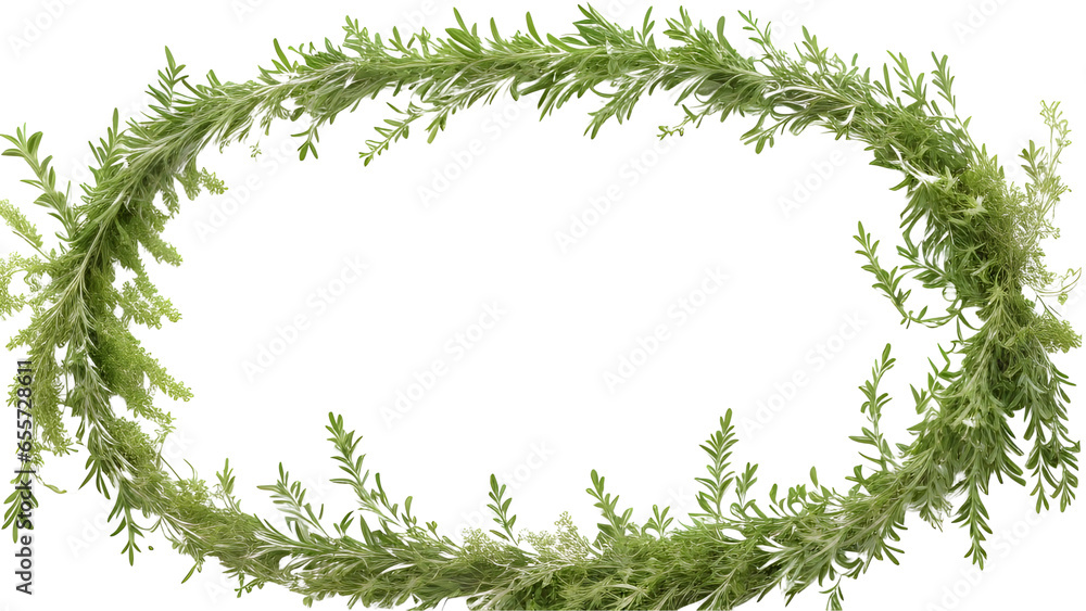 Exquisite Mediterranean herb border with basil, thyme, oregano ...