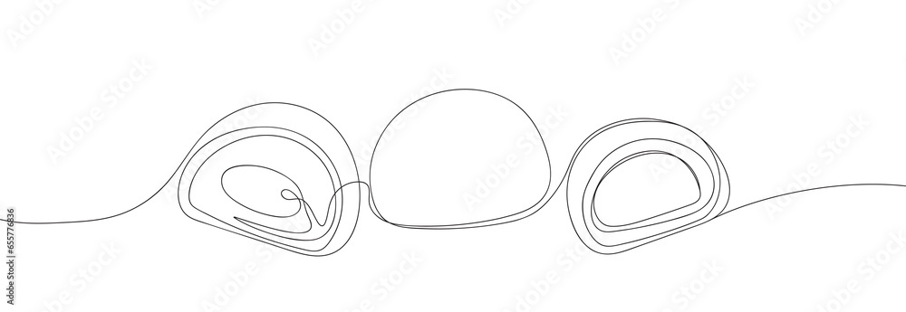 Poster Mochi outline banner – Wall Art | UkPosters