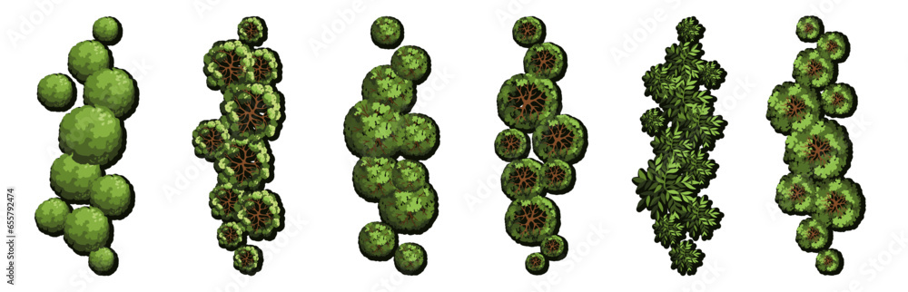 Trees for the master plan. Tree for architectural floor plans ...