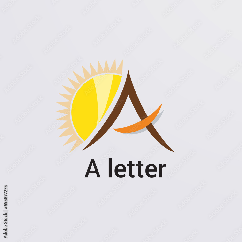 Icone Lettre A pour Design Logos, Symbole, Illustration Pictogramme ...