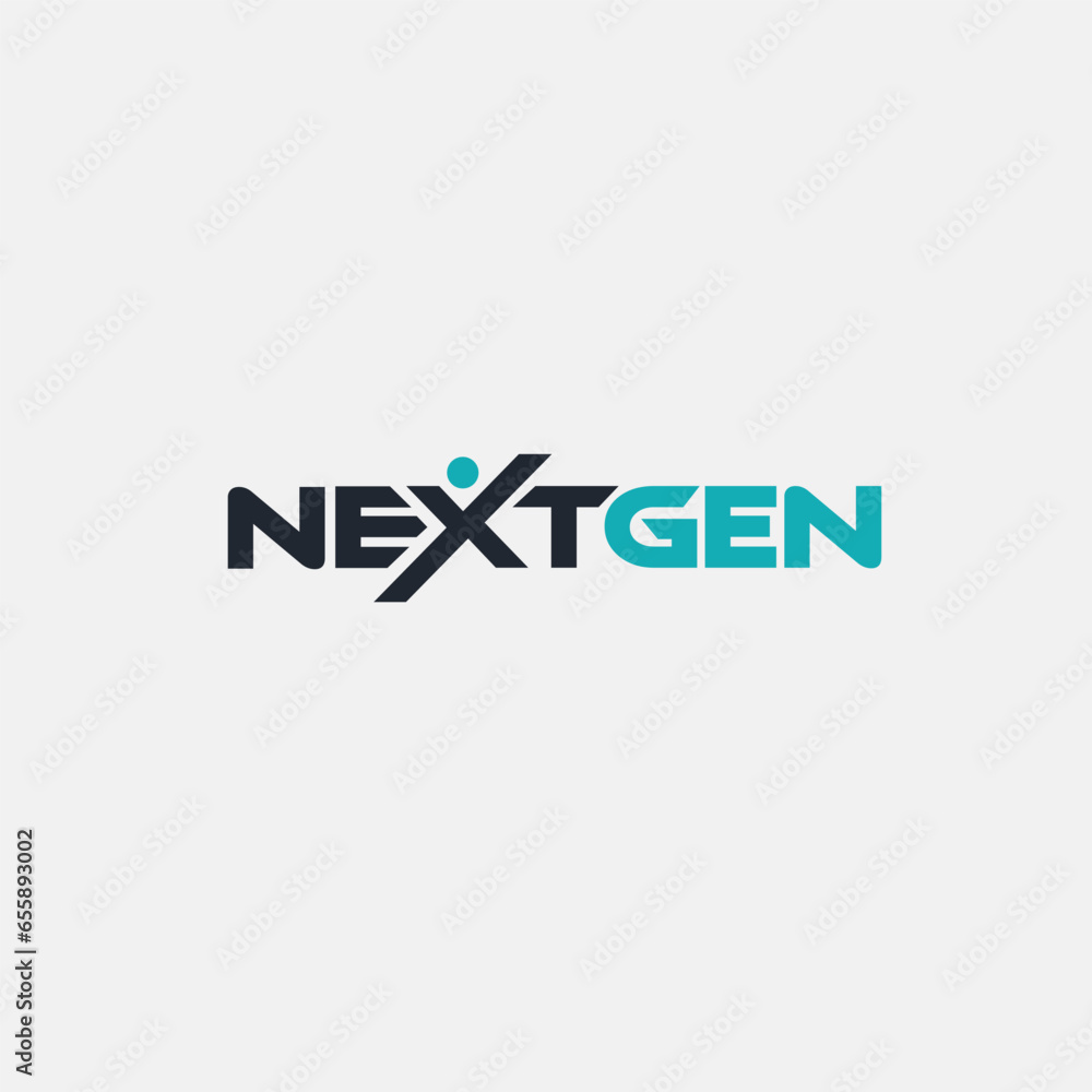 NEXT GEN LOGO VECTOR Stock Vector | Adobe Stock