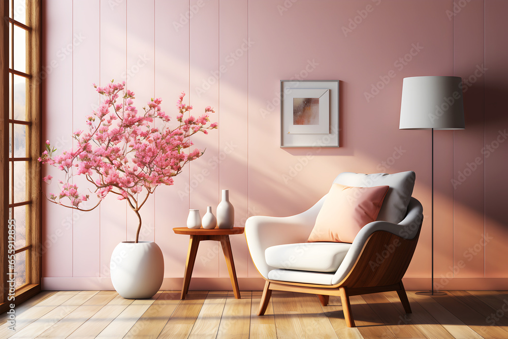 Design a clean and minimalistic presentation background, wallpaper with ...