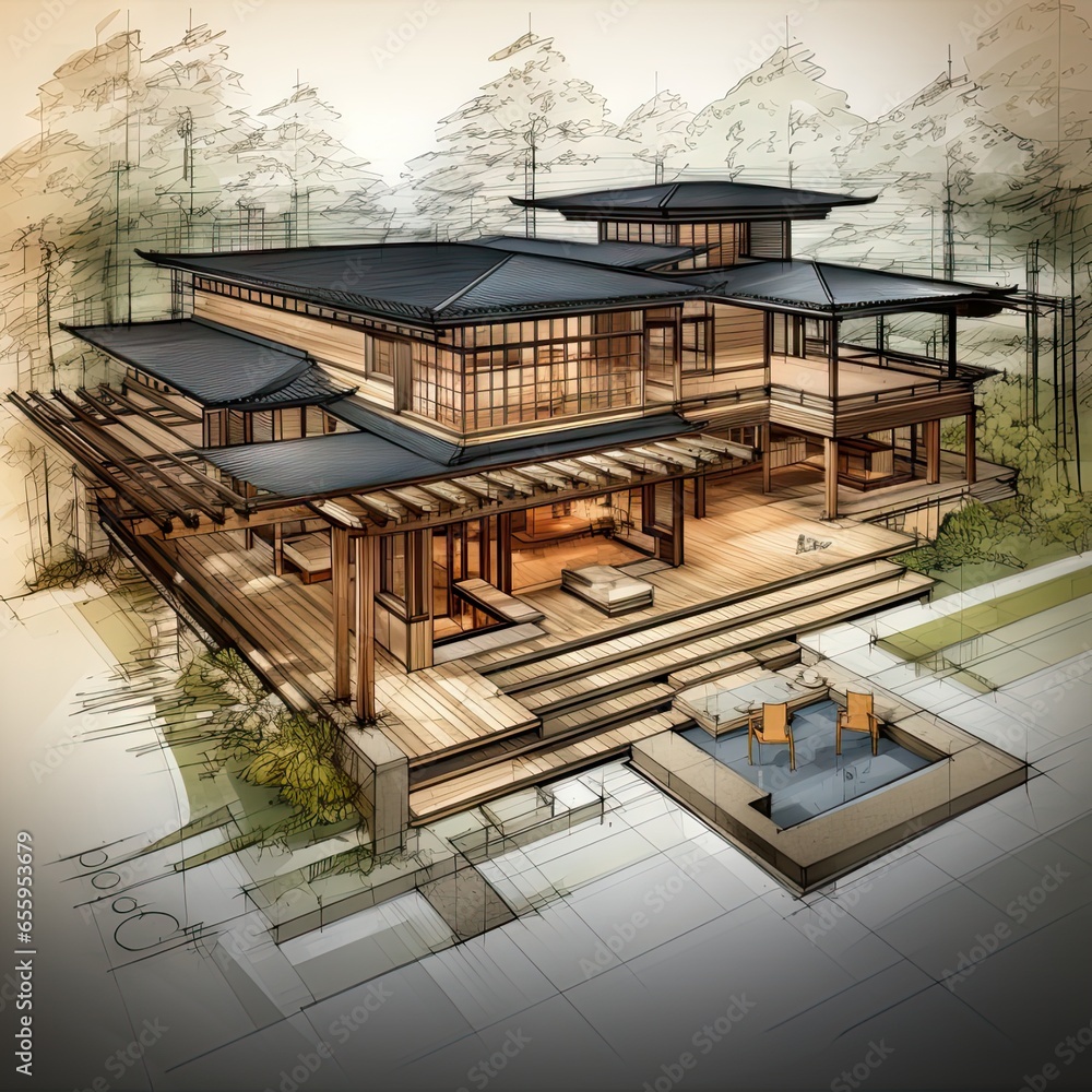 Emphasize the timeless charm of the model home with classic ...