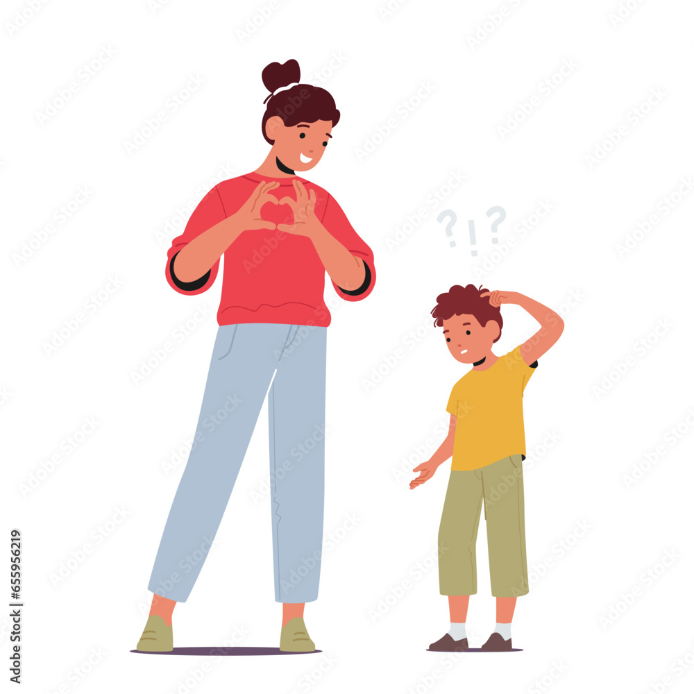 Young Boy Struggles With Understanding Emotions, A Common Symptom Of ...