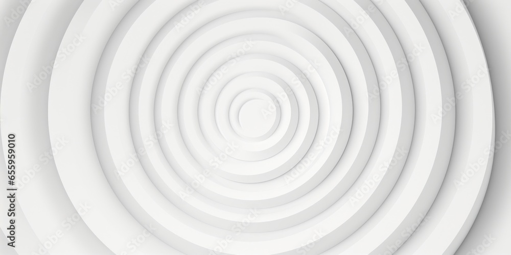 Concentric random rotated white ring or circle segments background ...