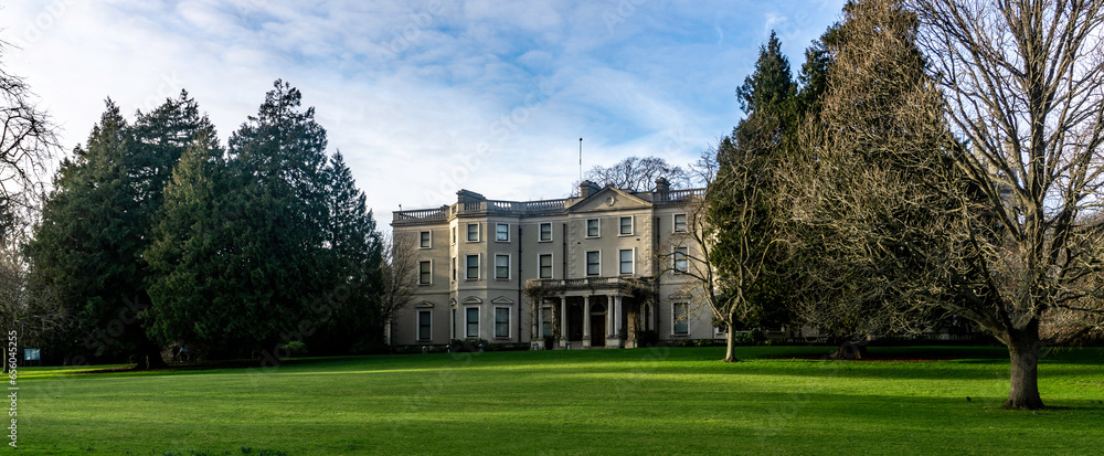 Farmleigh House in West Dublin, Ireland built by Edward Cecil Guinness ...