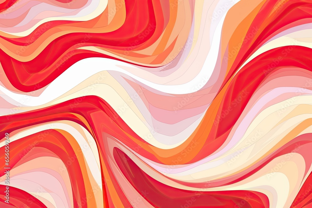 Candy Cane Delight: Festive and Sweet Red and White Abstract Background ...