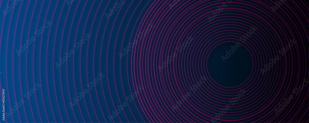 Swirl circular lines element. Futuristic abstract background. Glowing ...