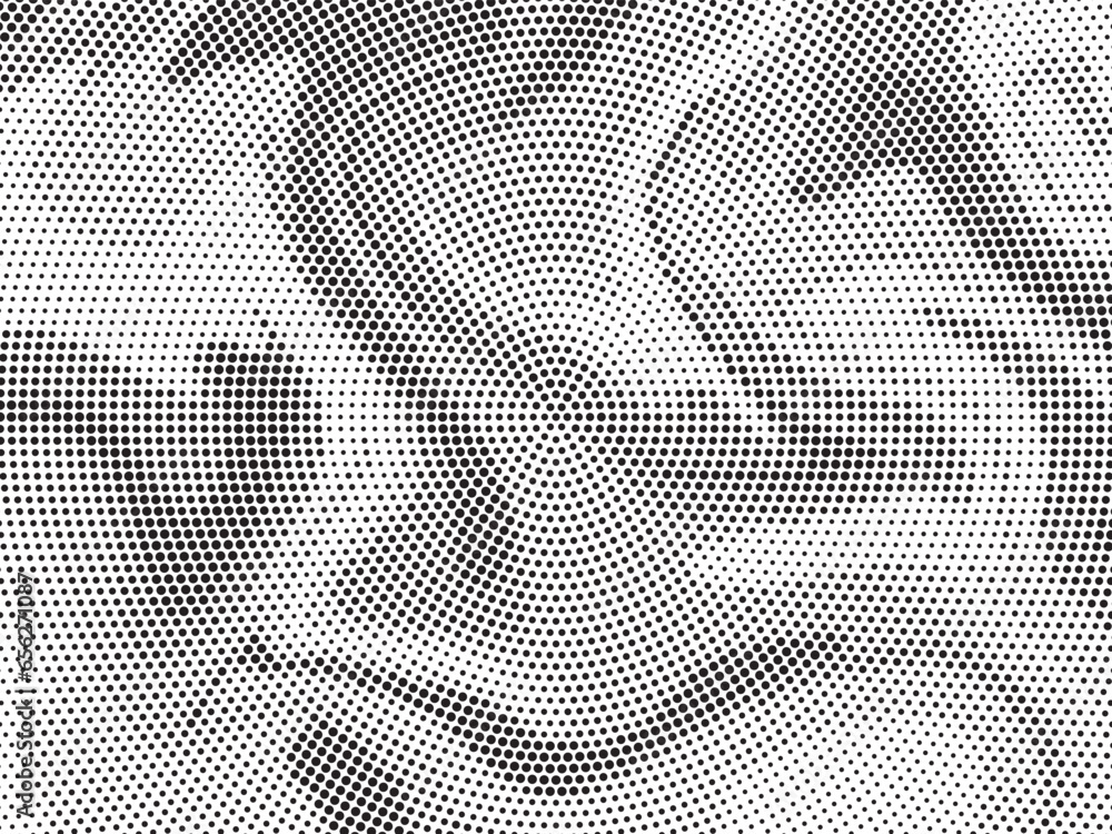 Abstract black and white psychedelic seamless marble pattern with ...