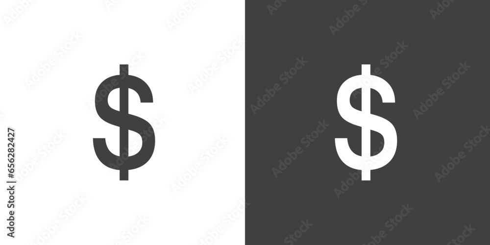 Dollar currency Icon. Professional currency exchage icon, Simple design ...