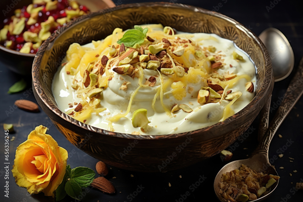 Shrikhand is a traditional sweet of the Indian subcontinent made from ...