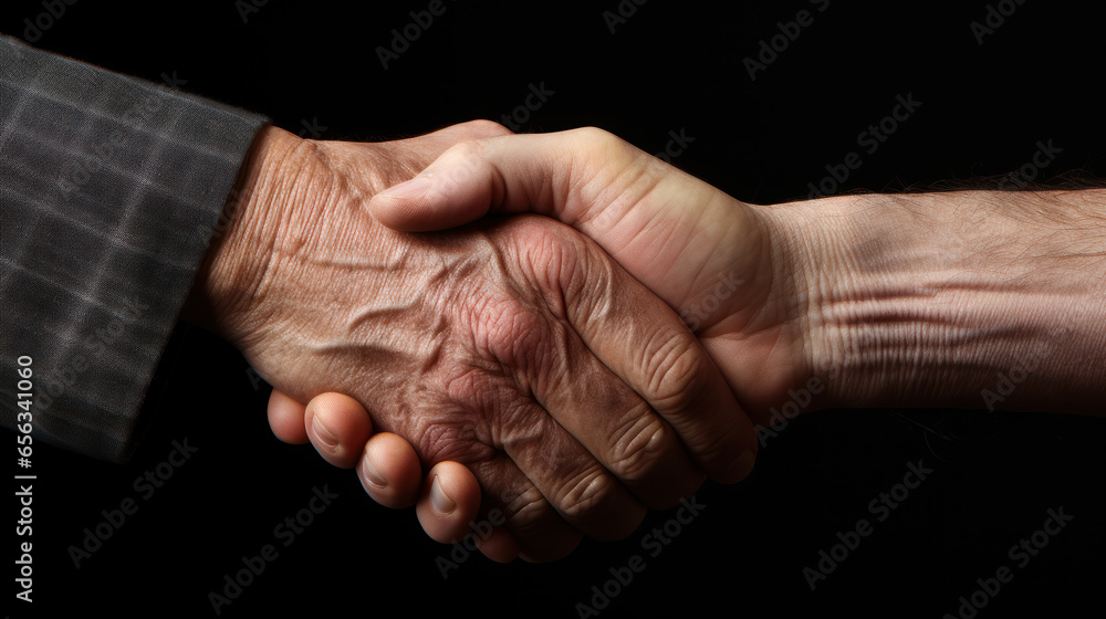 Family reconciliation: Two individuals from different generations ...