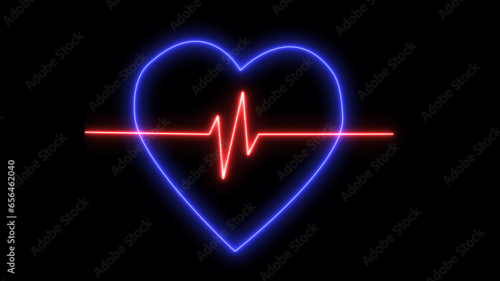 Heartbeat line icons, symbols and symbols. isolated health medical ...