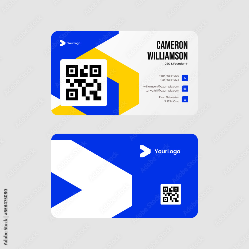 Bold and daring ID business card designs, perfect for adventure ...