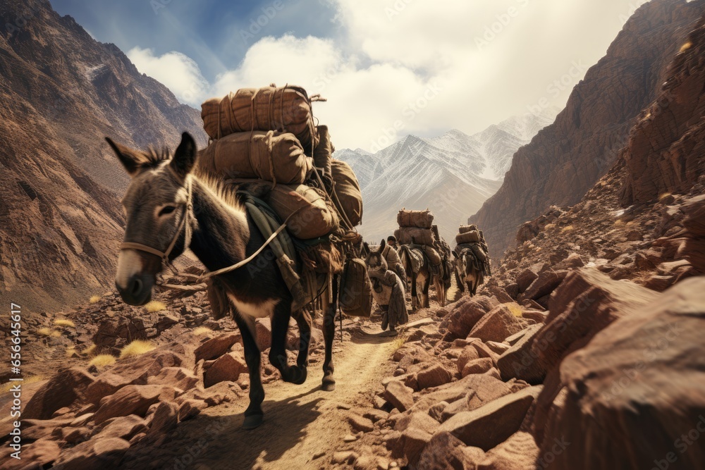 Journey Through Atlas Majesty. Witness the Nomadic Culture as Berbers ...