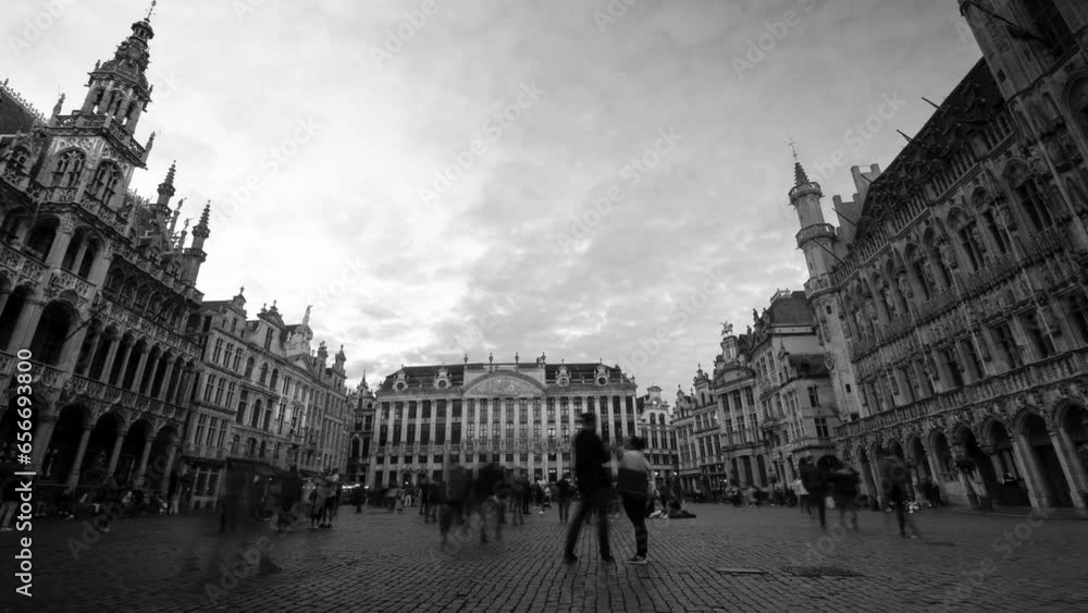 Bruxelles Belgium Medieval Town old city Brussels Europe capital. Art ...