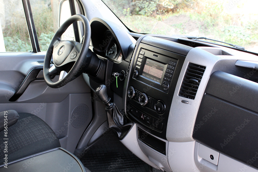 Vinnytsia, Ukraine; September 26, 2023. Mercedes-Benz Sprinter ...