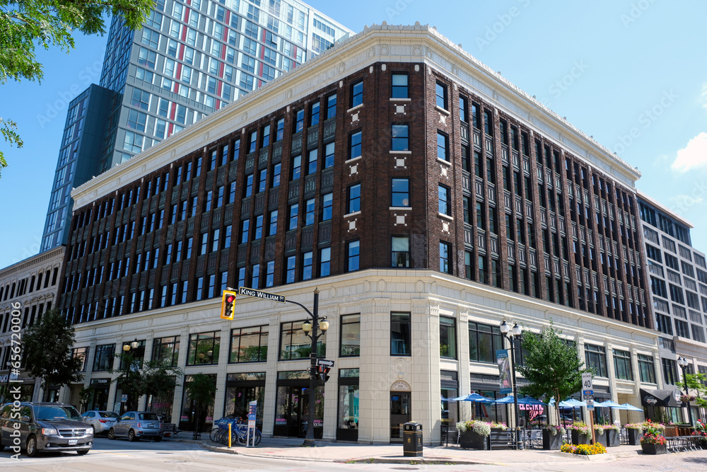 Fully restored, Lister Block is a mixed use commercial building in ...