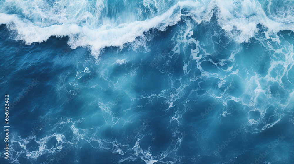 Ocean water texture, blue abstract background Stock Illustration ...