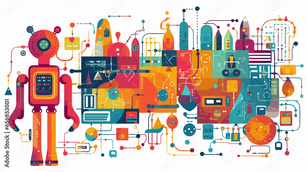 Concept vector illustration of LLM (Large Language Models). Stock ...