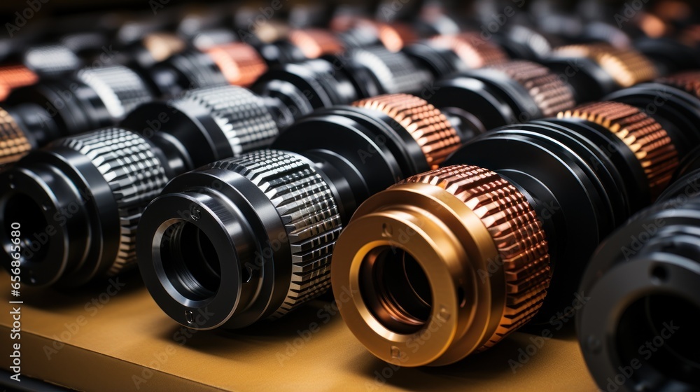 Various types and sizes of steel collet chucks cnc machining or ...