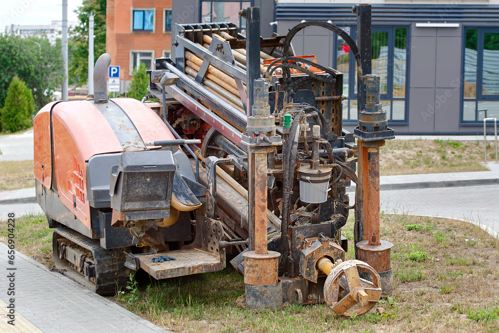 Directional drill machine, drilling technology. Horizontal directional ...