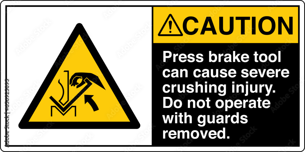 ANSI Z535 Safety Sign Marking Label Symbol Pictogram Standards Caution ...