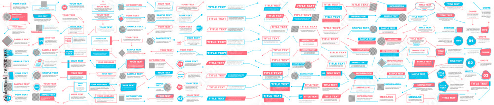 Digital callouts layout template. Callout bar label and source for ...