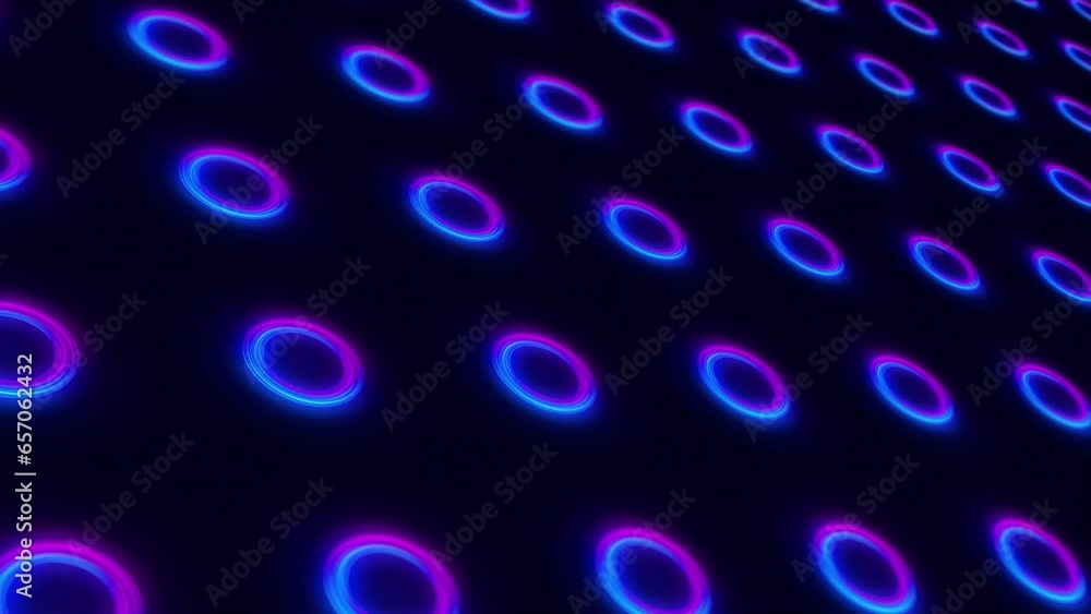 Blue and purple glowing circles.energy hole,vortex flow.glow portal ...