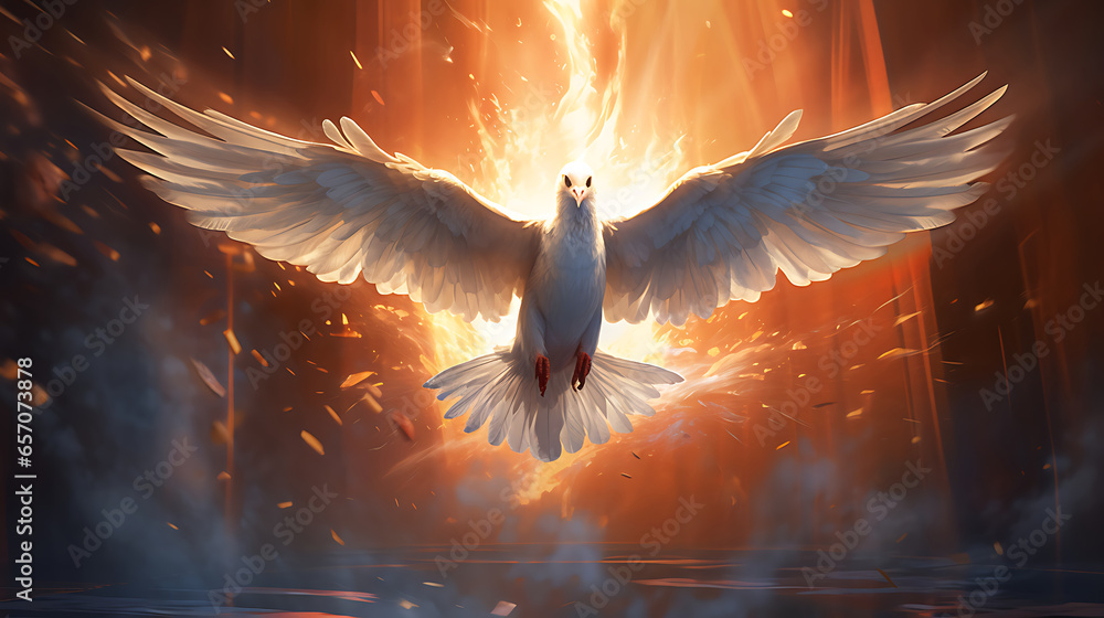 Holy spirit concept illustration, can't believe how beautiful this is ...