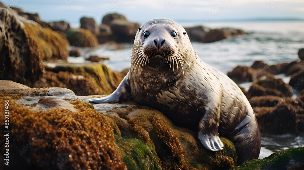 Get up close to the native wildlife of the Scottish coast, with seals ...