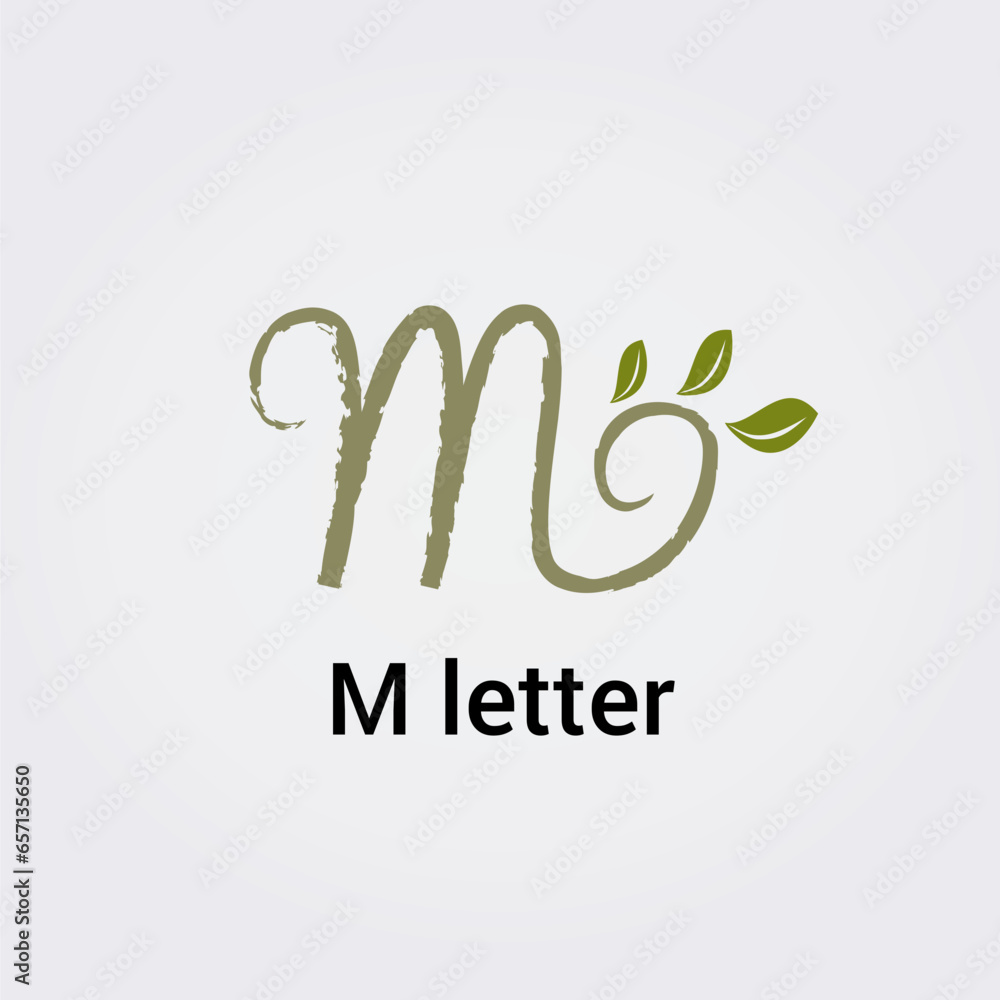 Icone Lettre M pour Design Logos, Symbole, Illustration Pictogramme ...