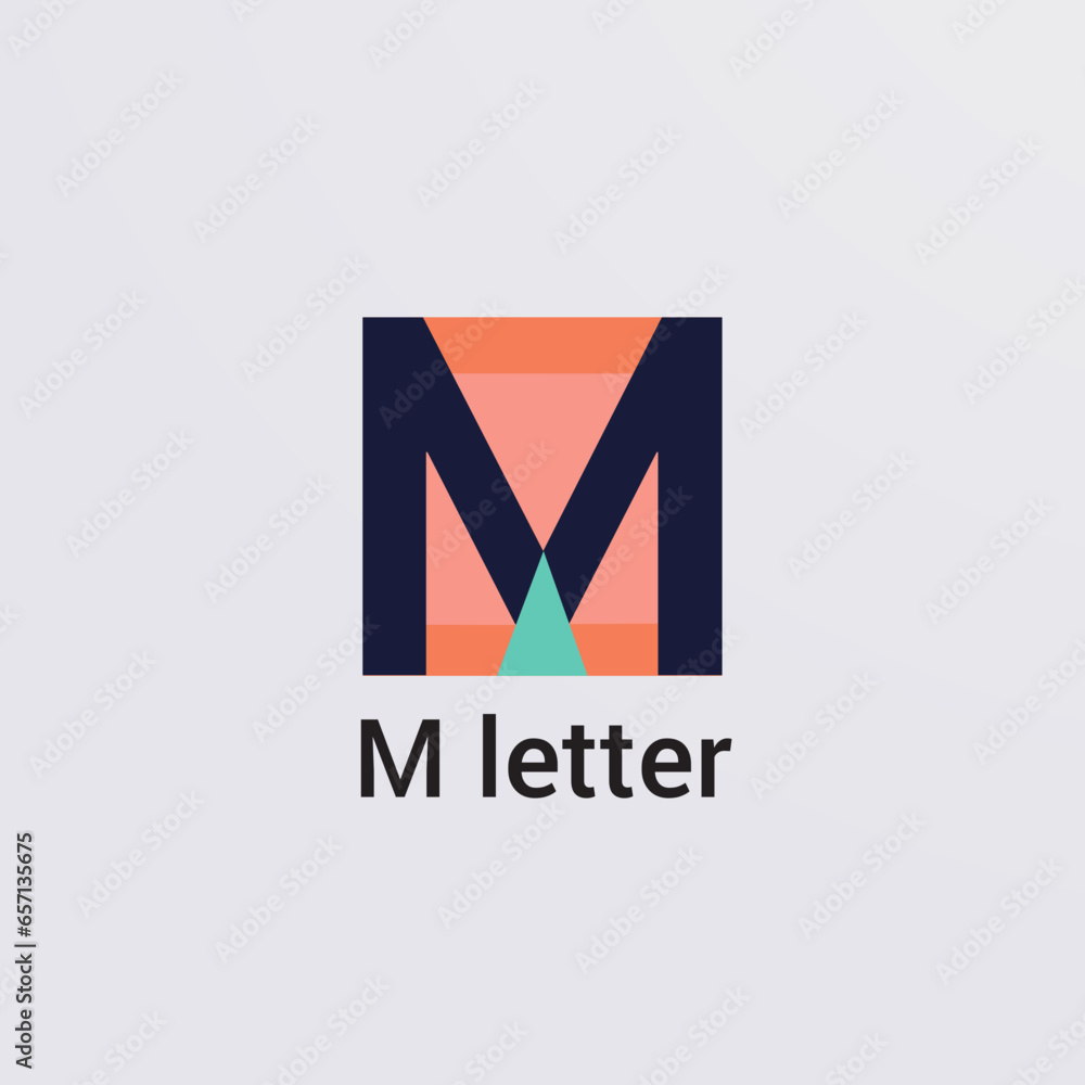 Icone Lettre M pour Design Logos, Symbole, Illustration Pictogramme ...