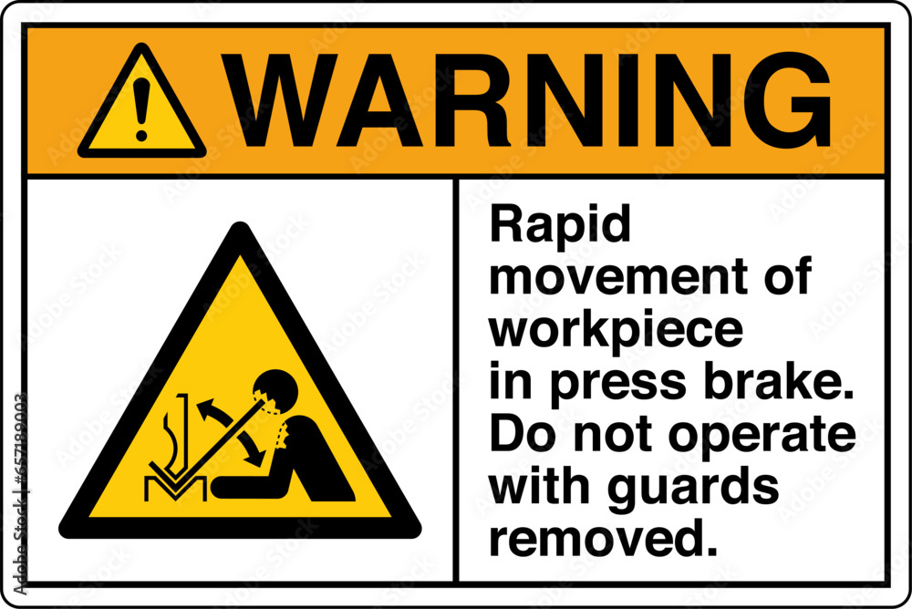 Vetor de ANSI Z535 Safety Sign Marking Label Symbol Pictogram Standards ...