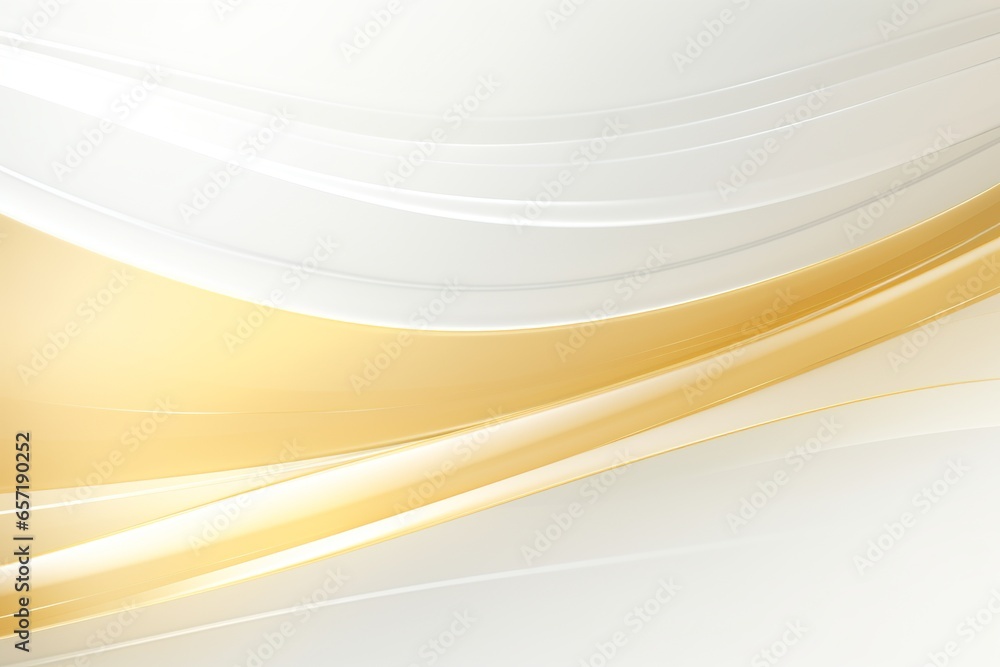 Abstract white and gold background. Minimalist white and gold luxury ...